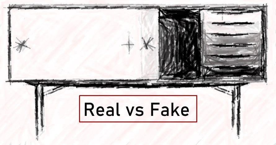 How to Identity/ Spot Real and Fake Vintage Mid Century Furniture — Big ...