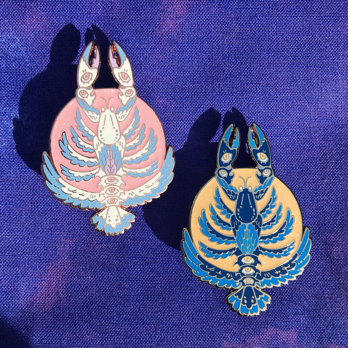 Angelic Lobster Pin — Big Whale Consignment
