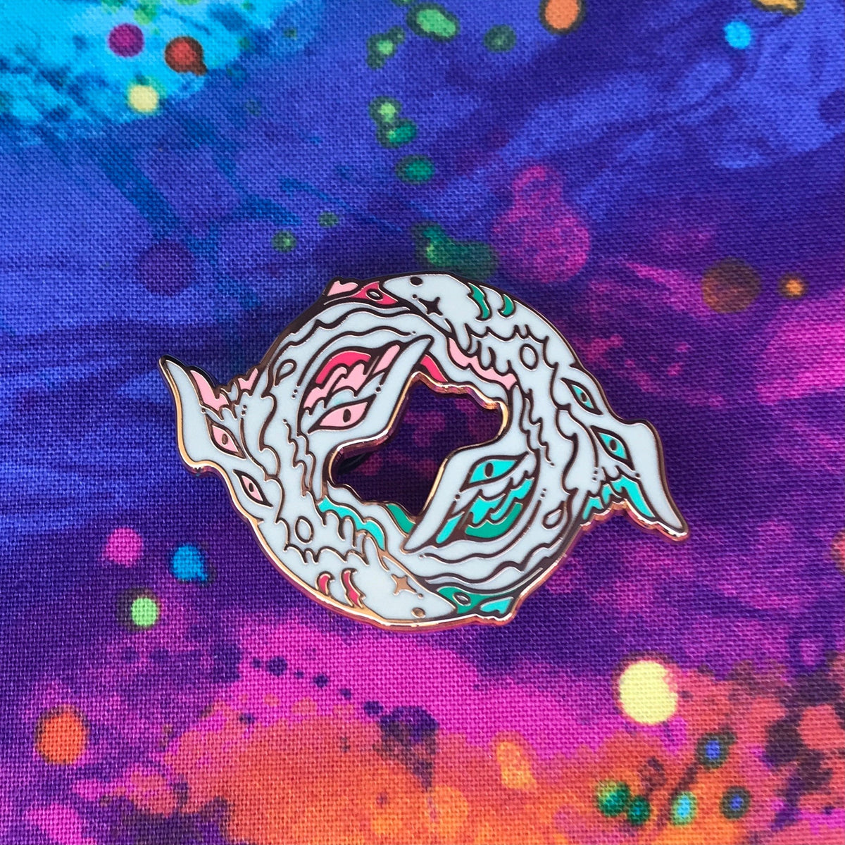 Abrosexual Seraphim Pin — Big Whale Consignment