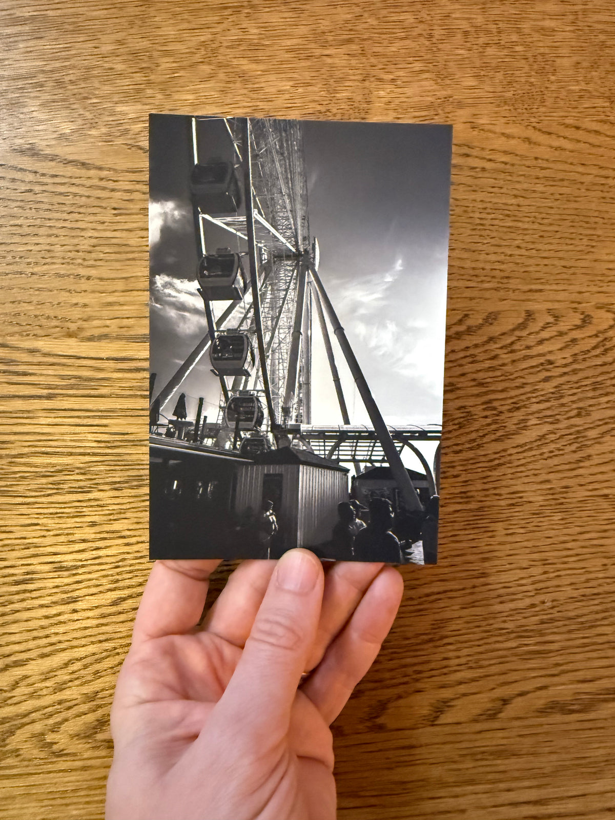 Seattle Wheel 6 x 4 Postcard — Big Whale Consignment